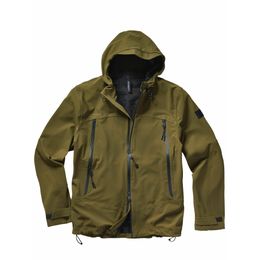 Mey & Edlich Mey & Edlich Herren Vier-Wege-Softshelljacke Gr&uuml;n 75 % Polyamid, 25 % Elasthan