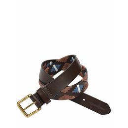 Pampeano Herren Gaucho-G&uuml;rtel Braun Rindleder