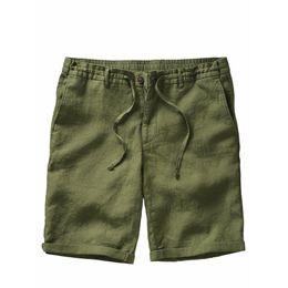 Mey & Edlich Mey & Edlich Herren Piazza-Shorts Gr&uuml;n 100 % Leinen
