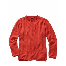 Mey & Edlich Mey & Edlich Herren Insider-Pullover Rot 100 % Baumwolle