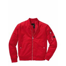 Mey & Edlich Mey & Edlich Herren Urbane Fliegerjacke Rot 75 % Polyester, 25 % Polyamid