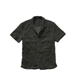 Mey & Edlich Mey & Edlich Herren Porto-Nocturno-Hemd Schwarz 90 % Baumwolle, 10 % Polyamid
