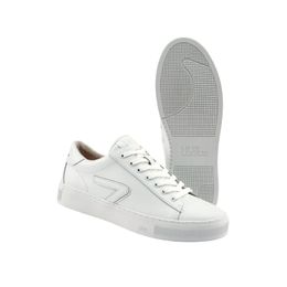Hub Herren Sneaker Hook-z Wei&szlig; Obermaterial: Rindleder