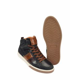 Mey & Edlich Mey & Edlich Herren High-Top-Sneaker Blau 100 % Rindleder