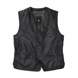 Mey & Edlich Mey & Edlich Herren Urgestein von Lederweste Braun 100 % Lammnappa