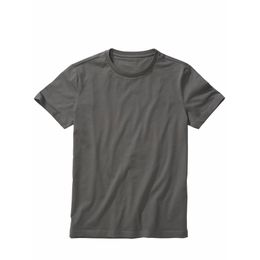 Mey & Edlich Mey & Edlich Herren Benchmark-Color-Shirt Grau 100 % Baumwolle
