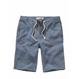 Mey & Edlich Mey & Edlich Herren Alles-im-Fluss-Shorts Blau 100 % Baumwolle