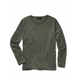 Mey & Edlich Mey & Edlich Herren Storyteller-Shirt Gr&uuml;n 100 % Baumwolle (bio)