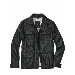 Mey & Edlich Mey & Edlich Herren Lederjacket Eterna Notte Schwarz 100 % Leder (Lammnappa)