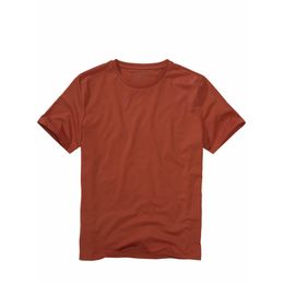 Mey & Edlich Mey & Edlich Herren Benchmark-Color-Shirt Orange 100 % Baumwolle