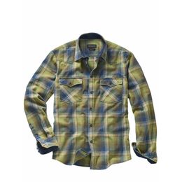 Mey & Edlich Mey & Edlich Herren Rodeo-Hemd Blau 100 % Baumwolle