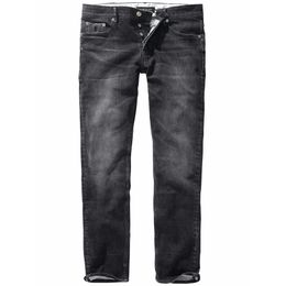 Mey & Edlich Mey & Edlich Herren Lombardi Selvedge-Jeans Schwarz 92 % Baumwolle, 6 % Elastomultiester, 2 % Elasthan