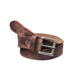 Lederwerk Herren Leder-G&uuml;rtel II Braun Ca