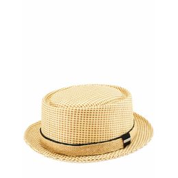 Stetson Herren Pork Pie Toyo Braun Obermaterial: 100 % Viskose, Futter: 100 % Baumwolle