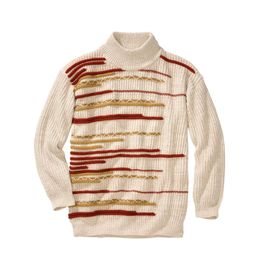 Mey & Edlich Mey & Edlich Herren Hot Dog Pullover Beige 40 % Wolle, 40 % Baumwolle, 20 % recyceltes Polyamid