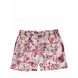 OAS Herren Badeshorts Arcano Rot 100 % Polyester