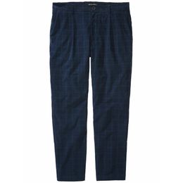 Mey & Edlich Mey & Edlich Herren Checker-Chino Blau 98 % Baumwolle, 2 % Elasthan