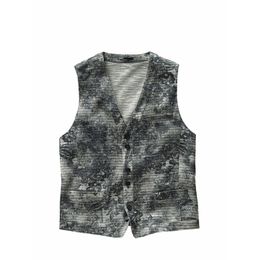 Mey & Edlich Mey & Edlich Herren Freiluft-Weste Blau 87 % Baumwolle, 13 % Polyester