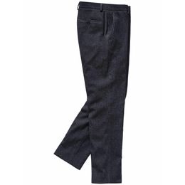 Mey & Edlich Mey & Edlich Herren Leichte Cord-Anzughose Blau 95 % Schurwolle, 3 % Kaschmir, 2 % Elasthan