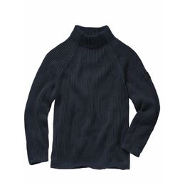 Mey & Edlich Mey & Edlich Herren Schockfroster-Rolli Blau 100 % Baumwolle (bio)