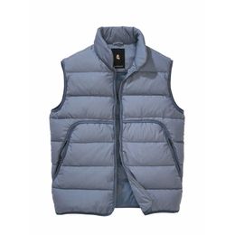 Mey & Edlich Mey & Edlich Herren Steppweste Delta Blau Obermaterial: 80 % Baumwolle, 20 % Polyamid