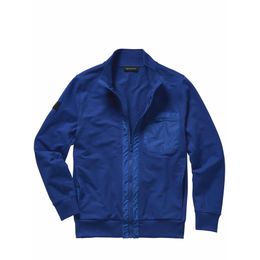 Mey & Edlich Mey & Edlich Herren Think-Big-Sweatjacke Blau 94 % Baumwolle, 6 % Elasthan
