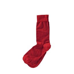 Mey & Edlich Mey & Edlich Herren Nonkonformisten-Socke Rot 65 % Wolle, 18 % Baumwolle, 15 % Polyamid, 2 % Elasthan