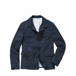 Mey & Edlich Mey & Edlich Herren Five-Pocket-Sakko Blau 50 % Baumwolle, 30 % Wolle, 20 % Viskose