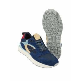 Mey & Edlich Mey & Edlich Herren Ruhepuls-Runner Blau 70 % Rindleder, 30 % Polyester