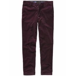 Mey & Edlich Mey & Edlich Herren Charmante Cord-Chino Rot 75 % Baumwolle, 23 % Lyocell, 2 % Elasthan