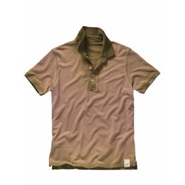 Bob Herren Poloshirt Double Gr&uuml;n 100 % Baumwolle