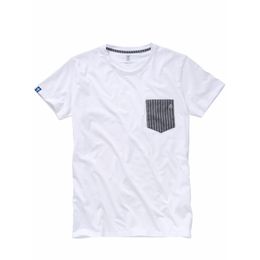 Grubenhelden Herren T-Shirt Hugo Wei&szlig; 100 % Baumwolle
