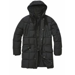 Mey & Edlich Mey & Edlich Herren Verbindlicher Winterparka Schwarz Obermaterial und Futter: 100 % Polyester (recycelt)
