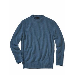 Mey & Edlich Mey & Edlich Herren Durcheinander-Pullover Blau 80 % Wolle, 20 % Polyamid