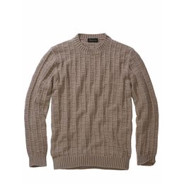 Mey & Edlich Mey & Edlich Herren Grundstein-Pullover Braun 30 % Wolle, 35 % Baumwolle, 35 % Polyacryl