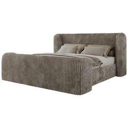 H&ouml;ffner Polsterbett mit Lattenrost Emora Classic Duo braun Ma&szlig;e (cm): B: 183 H: 111 &raquo; H&ouml;ffner