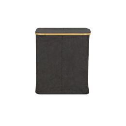 H&ouml;ffner W&auml;schekorb schwarz Polyester,Bambus Ma&szlig;e (cm): B: 54 H: 60 T: 33.0 &raquo; H&ouml;ffner
