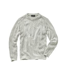 Mey & Edlich Mey & Edlich Herren Nicht-zu-&uuml;bersehen-Pullover Grau 61 % Baumwolle, 39 % Leinen