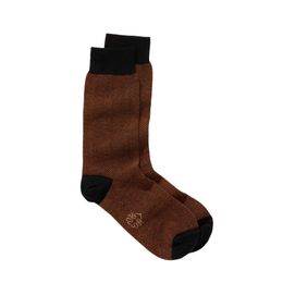 Mey & Edlich Mey & Edlich Herren Socke Milano Orange 70 % Baumwolle, 20 % Polyamid, 10 % Kaschmir