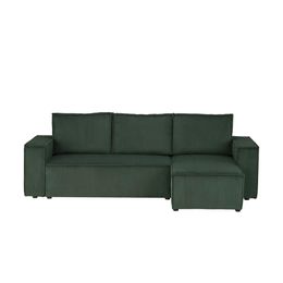 H&ouml;ffner Ecksofa mit Schlaffunktion Xabia gr&uuml;n Ma&szlig;e (cm): B: 238 H: 77 T: 140.0 &raquo; H&ouml;ffner