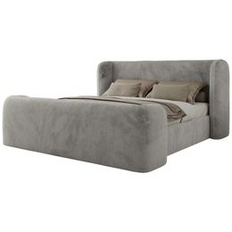 H&ouml;ffner Polsterbett mit Lattenrost Emora Classic Duo grau Ma&szlig;e (cm): B: 183 H: 111 &raquo; H&ouml;ffner