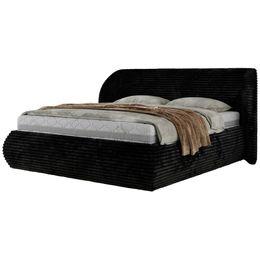 H&ouml;ffner Polsterbett mit Bettkasten Caela Classic schwarz Ma&szlig;e (cm): B: 185 H: 110 &raquo; H&ouml;ffner