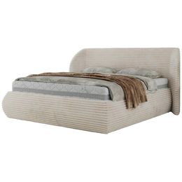 H&ouml;ffner Polsterbett mit Bettkasten Caela Classic beige Ma&szlig;e (cm): B: 245 H: 110 &raquo; H&ouml;ffner