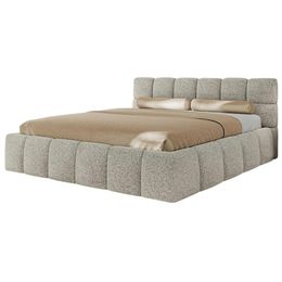 H&ouml;ffner Polsterbett mit Bettkasten Nira Classic grau Ma&szlig;e (cm): B: 166 H: 92 &raquo; H&ouml;ffner