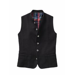 Mey & Edlich Mey & Edlich Herren West End Weste Schwarz 97 % Baumwolle, 3 % Elasthan