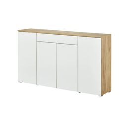 U.N.O uno Sideboard Bent &brvbar; wei&szlig; &brvbar; Ma&szlig;e (cm): B: 178 H: 105 T: 40.0 &raquo; H&ouml;ffner