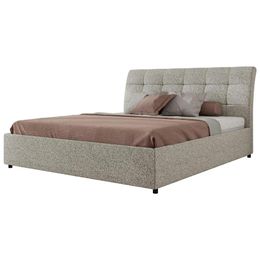 H&ouml;ffner Polsterbett mit Bettkasten Gala Classic grau Ma&szlig;e (cm): B: 188 H: 101 &raquo; H&ouml;ffner