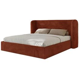 H&ouml;ffner Polsterbett mit Lattenrost Emora Classic &brvbar; orange &brvbar; Ma&szlig;e (cm): B: 203 H: 111 &raquo; H&ouml;ffner