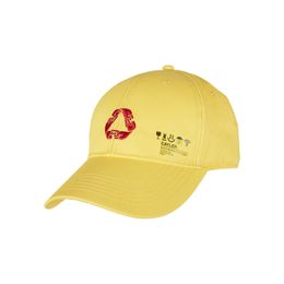 Cayler & Sons Flex Cap CAYLER & SONS "Cayler & Sons C&S Iconic Peace Curved Cap", Jungen, Gr. onesize, gelb (gelb, multicolor), 100% Baumwolle, mehrfarbig, Caps