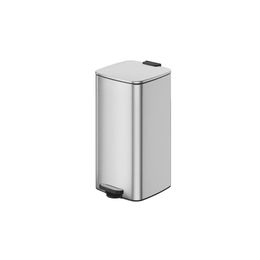 H&ouml;ffner M&uuml;lleimer silber Stahl,Kunststoff Ma&szlig;e (cm): B: 28,5 H: 54,4 &raquo; H&ouml;ffner